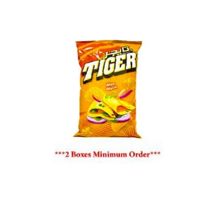 Tiger Chips Cheese (24*90g) - Yafa International Inc.